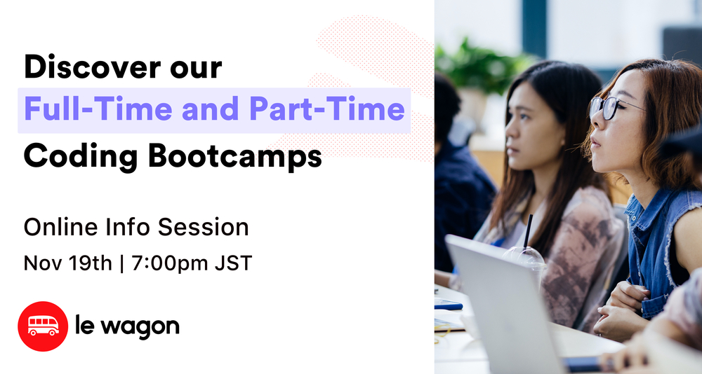 Online Open Campus - Discover our Web Development bootcamps! | セミナー/ウェビナー/イベント/勉強会検索の「Workship ...