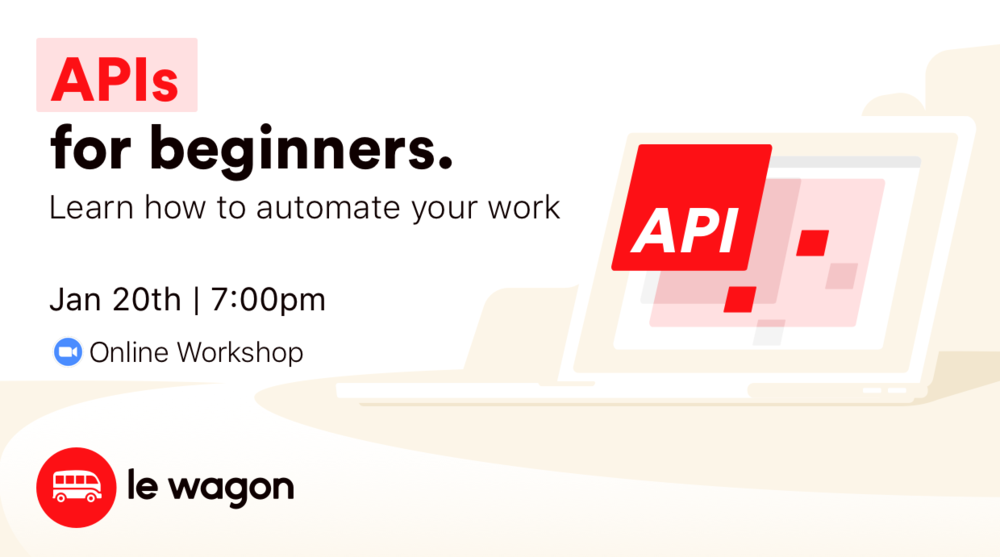 API for Beginners - Online Workshop ｜IT勉強会・イベントならTECH PLAY[テックプレイ]